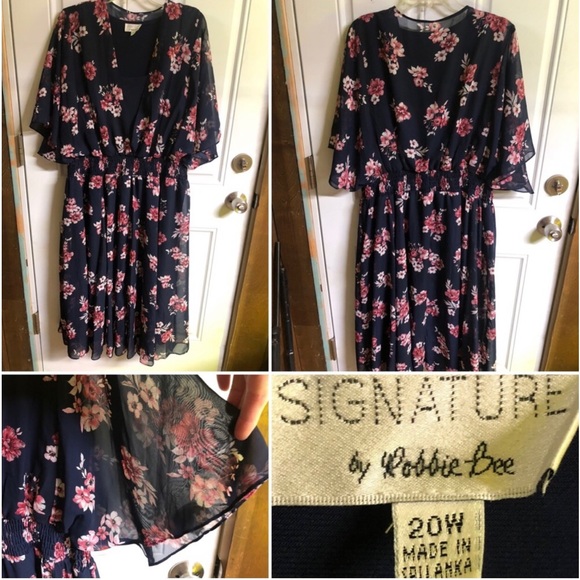 Signature by Robbie Bee | Dresses | Plus Size Ladies Dress | Poshmark